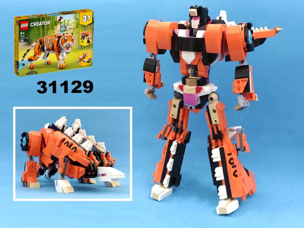 LEGO MOC Transformer Snarl / Dinosaur Stegosaurus from LEGO Creator ...