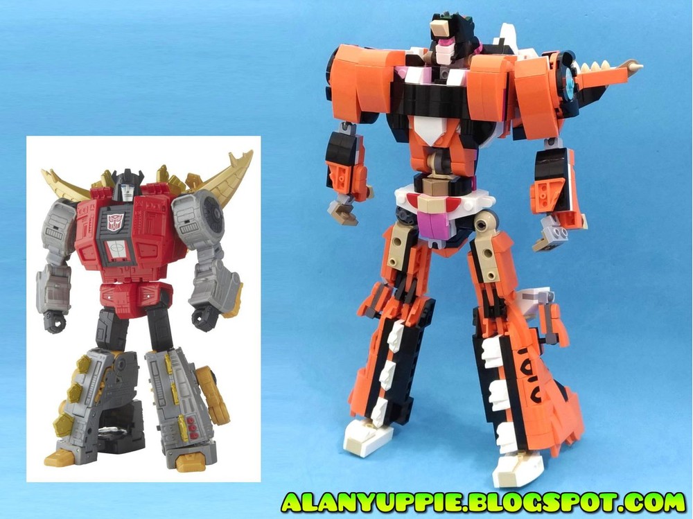 Lego Moc Transformer Snarl Dinosaur Stegosaurus From Lego Creator