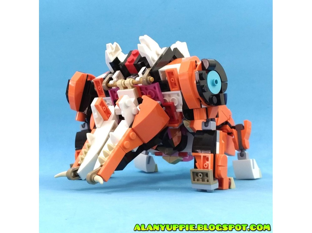Lego Moc Transformer Snarl Dinosaur Stegosaurus From Lego Creator