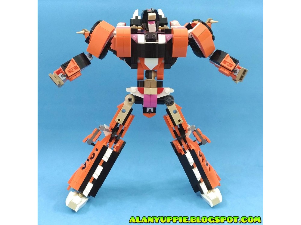 Lego Moc Transformer Snarl Dinosaur Stegosaurus From Lego Creator