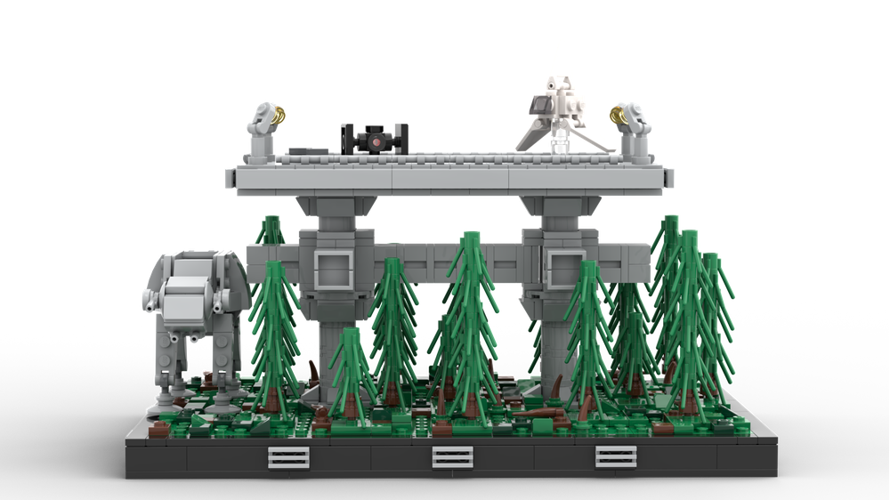 LEGO MOC Empire landing platform on Endor Diorama by design_studio_rene ...