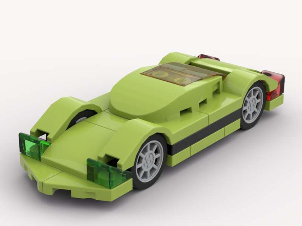LEGO MOC Tiny Turbo Race Cars including Ferrari 512 Lego set #40193-1 ...