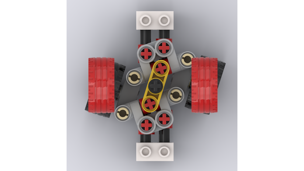 LEGO MOC Virtual Pivot Steering for City Scale Vehicles by stevendejong ...