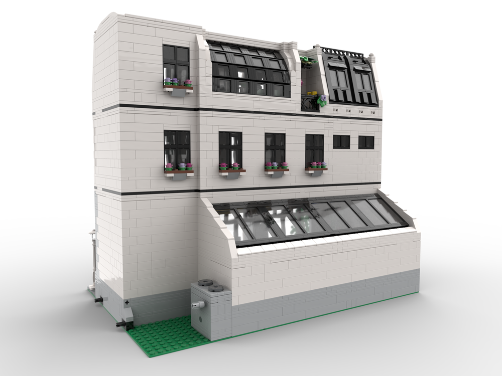 LEGO MOC Luxury Car Dealership by Mattysek289 | Rebrickable - Build ...