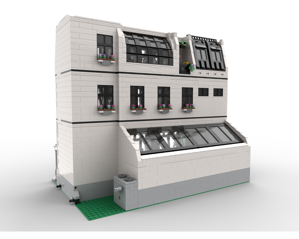 LEGO MOC Luxury Car Dealership by Mattysek289 | Rebrickable - Build ...