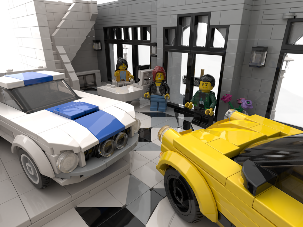 LEGO MOC Luxury Car Dealership by Mattysek289 | Rebrickable - Build ...