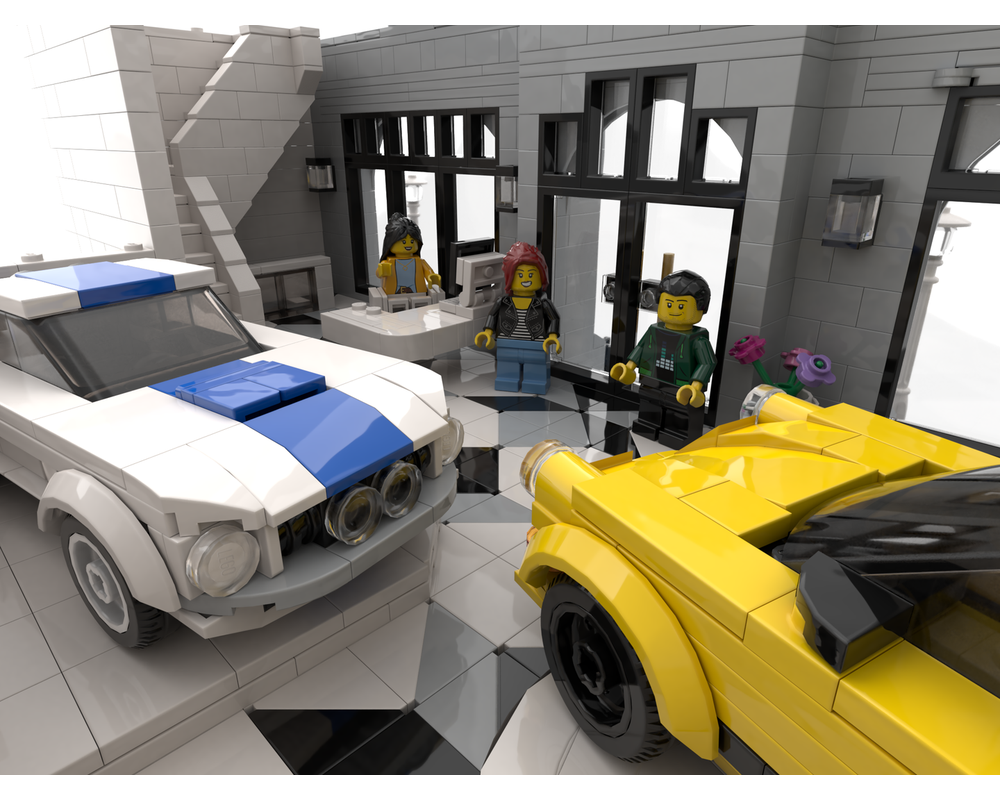 LEGO MOC Luxury Car Dealership by Mattysek289 | Rebrickable - Build ...