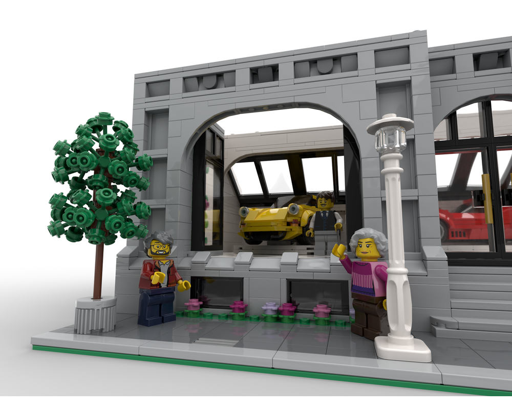 LEGO MOC Luxury Car Dealership by Mattysek289 | Rebrickable - Build ...