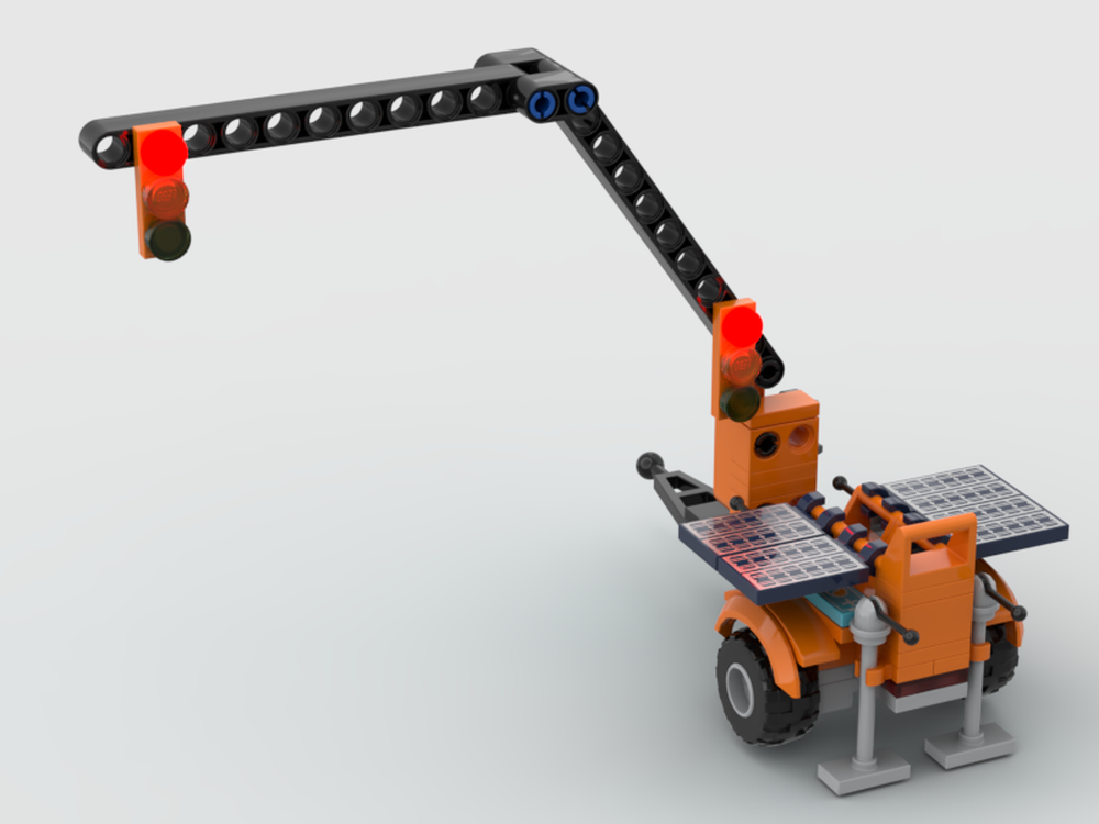 LEGO MOC Stoplight Trailer by LegoForBlockheads | Rebrickable - Build ...
