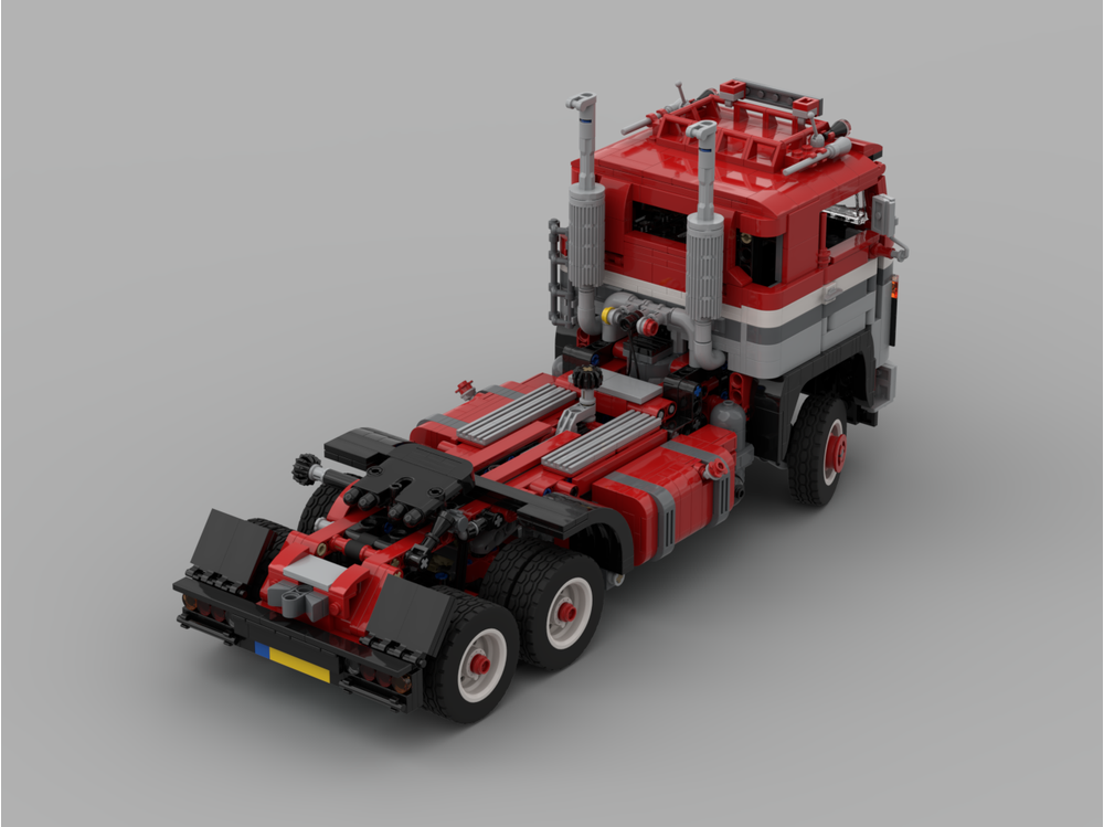 LEGO MOC Scania 141 V8 6x2 by Mani91 | Rebrickable - Build with LEGO