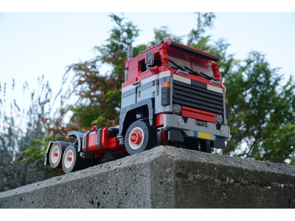 LEGO MOC Scania 141 V8 6x2 by Mani91 | Rebrickable - Build with LEGO