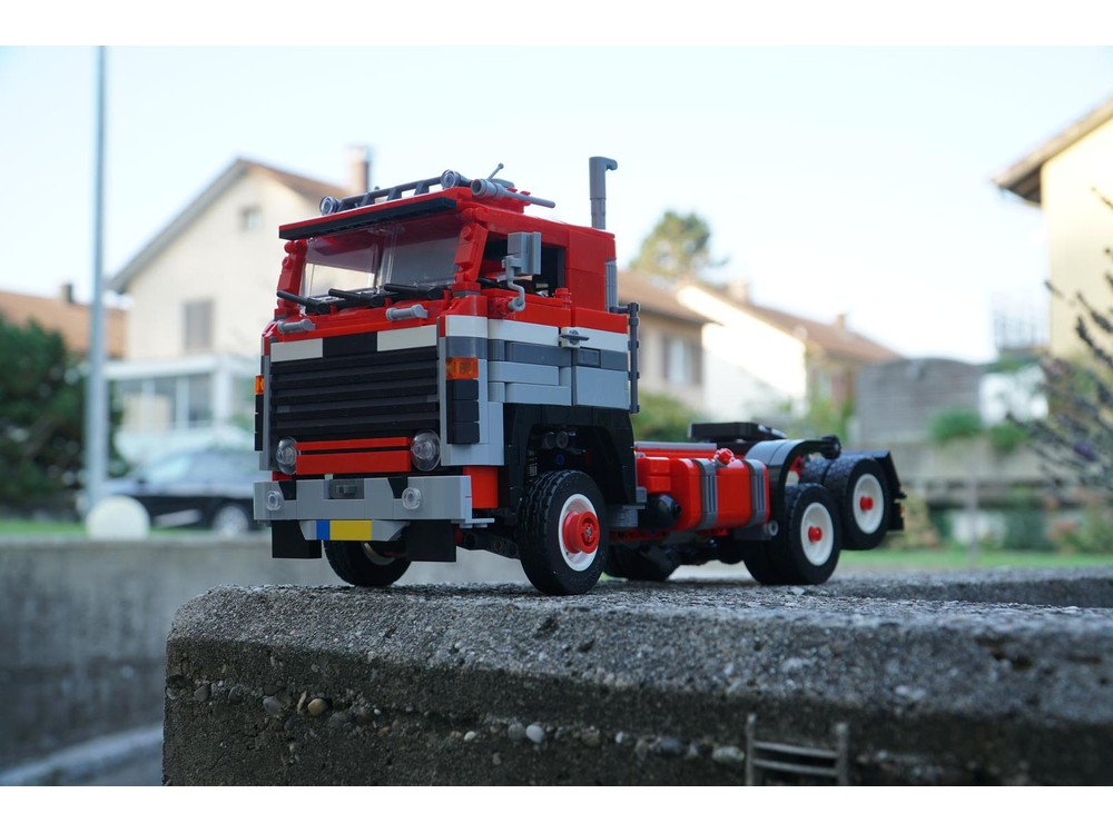 LEGO MOC Scania 141 V8 6x2 by Mani91 | Rebrickable - Build with LEGO