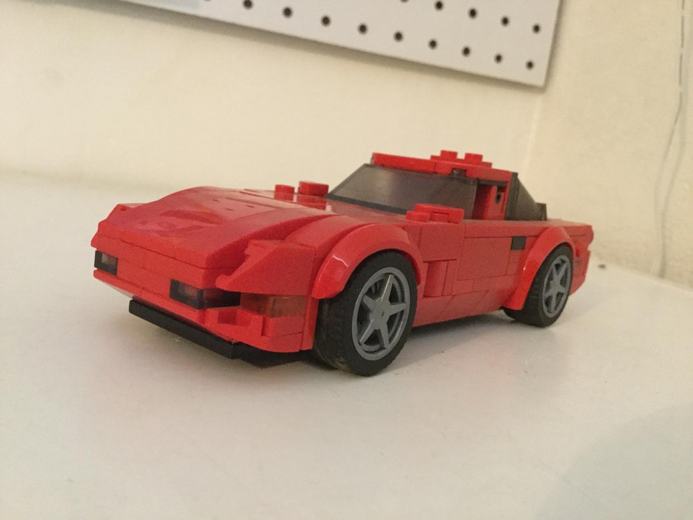 LEGO MOC C4 Corvette by NJDesign | Rebrickable - Build with LEGO