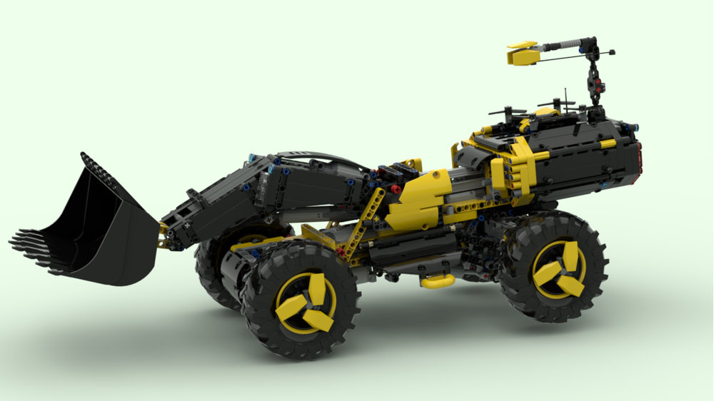 LEGO MOC 4×4 Real Full RC 42081 Volvo ZEUX by Bruce_LKP | Rebrickable ...