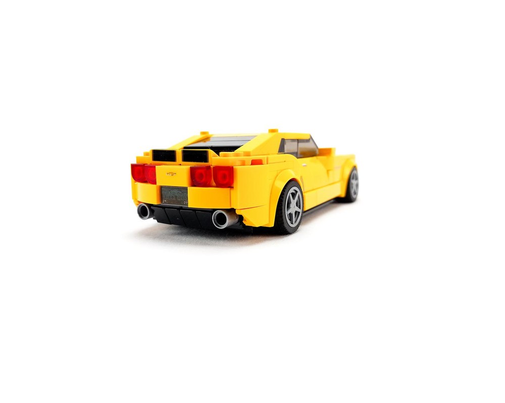 Lego Moc Chevrolet Camaro Bumblebee By Sfhbricks Rebrickable Build