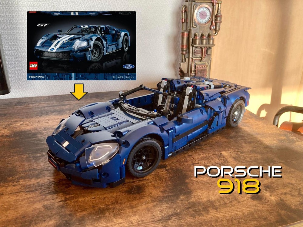 LEGO MOC Porsche 918 by CreationCaravan (Brad Barber) | Rebrickable ...