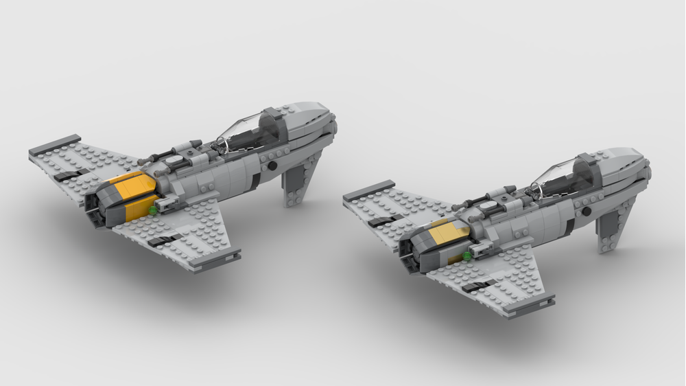 LEGO MOC RP82 Fiend Fighter - Elsbeth Company Scout Starfighter by ...