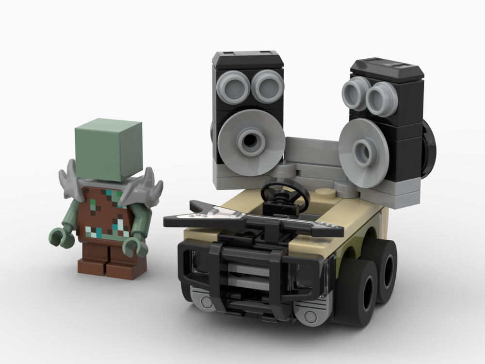 LEGO MOC Mighty Micros: Drowned Rockstar by bits | Rebrickable - Build ...