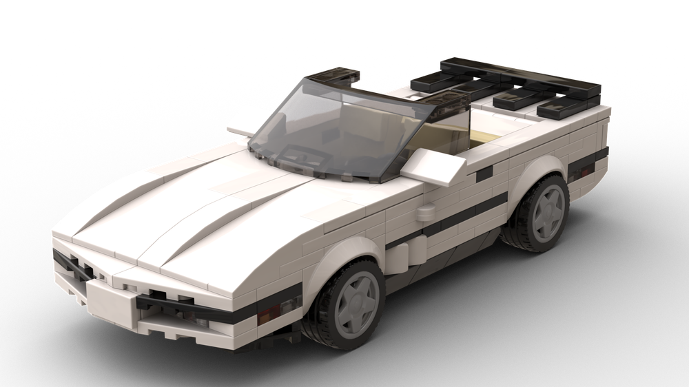 LEGO MOC C4 Corvette convertible 1990 by giert | Rebrickable - Build ...