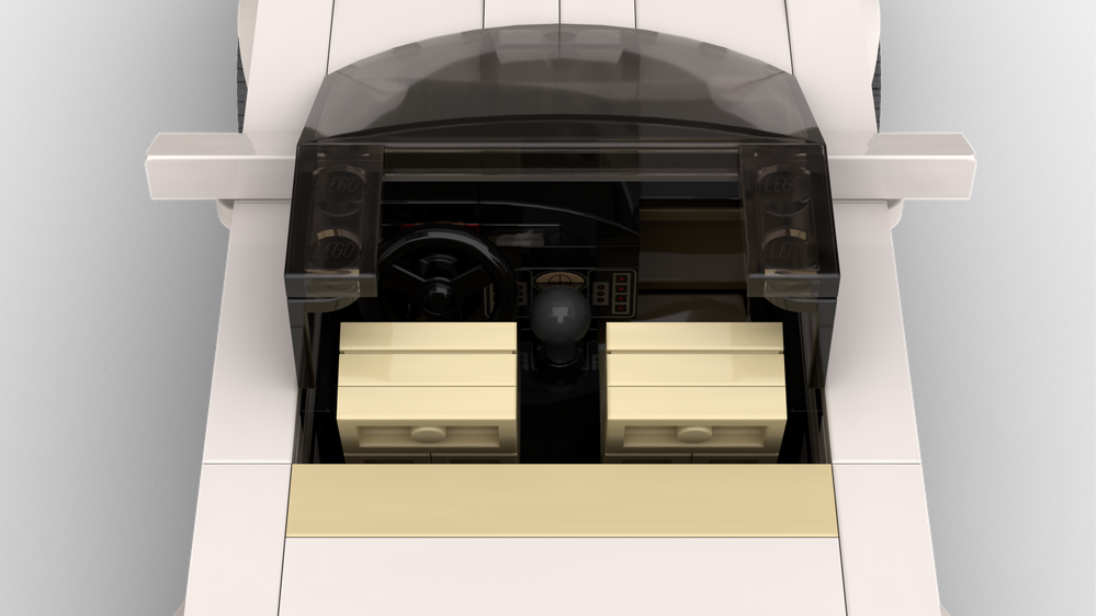 LEGO MOC C4 Corvette convertible 1990 by giert | Rebrickable - Build ...