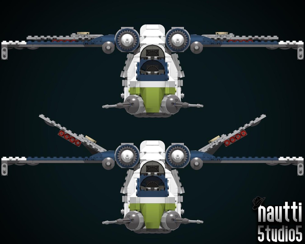 LEGO MOC 104th ARC-180-T by hautti5 | Rebrickable - Build with LEGO