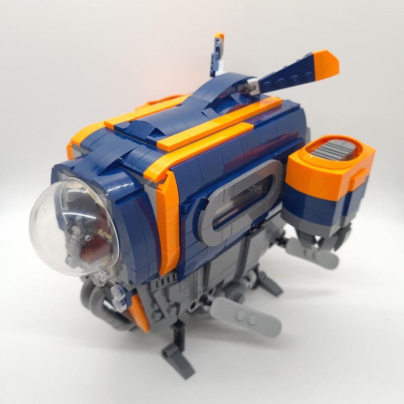 LEGO MOC The Blue Fox by Moc_Lobster | Rebrickable - Build with LEGO