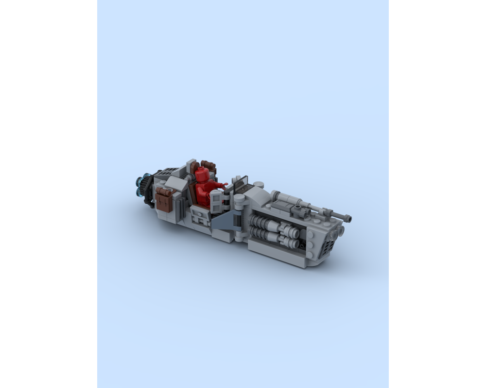 LEGO MOC Hoverbike "Nomad Dagger" by tingdrason | Rebrickable - Build ...