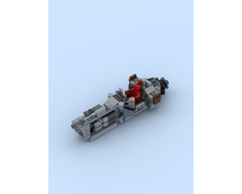 Lego Moc Hoverbike Nomad Dagger By Tingdrason Rebrickable Build