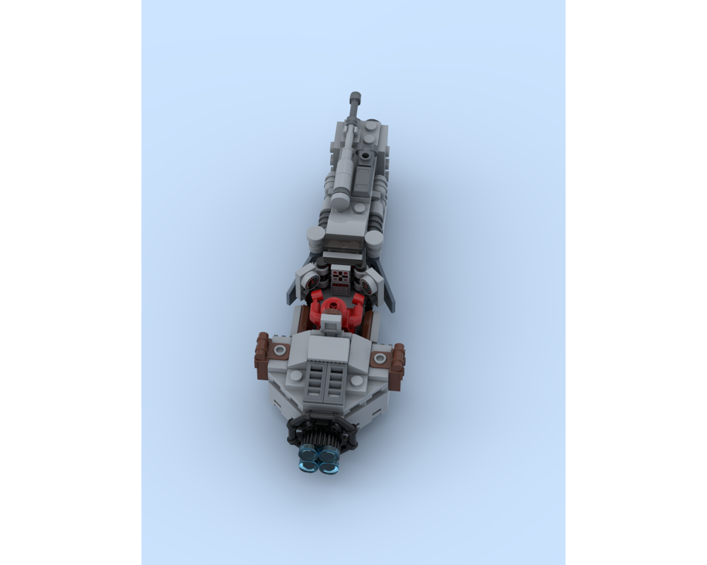 Lego Moc Hoverbike Nomad Dagger By Tingdrason Rebrickable Build