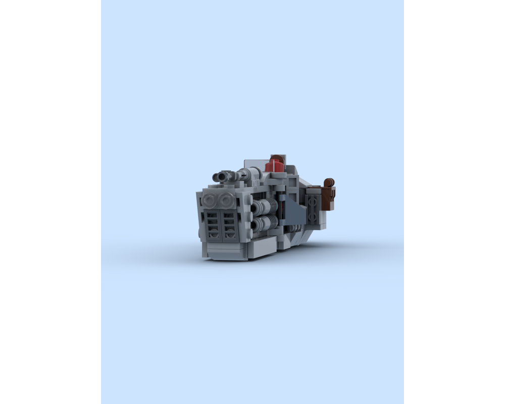 Lego Moc Hoverbike Nomad Dagger By Tingdrason Rebrickable Build