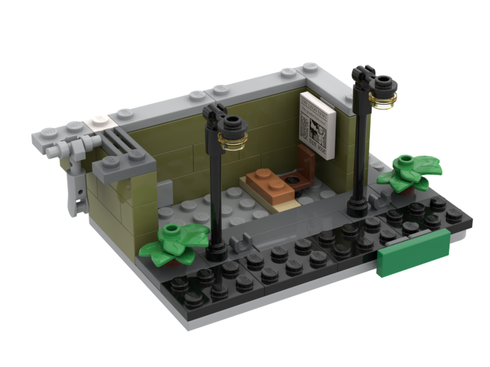 LEGO MOC-158423 Mini Modular Building 31131 by LexAnderz | Rebrickable ...