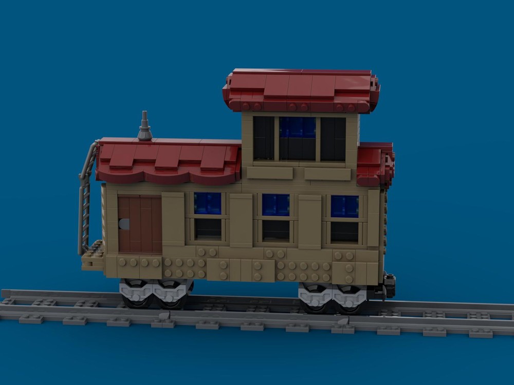 LEGO MOC Cuphead- Phantom Express Caboose Train car by Penguins and ...