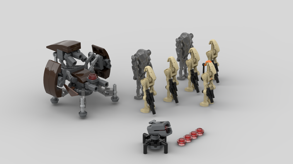 LEGO MOC Separatist Enforcers Battle Pack by Zad_47 | Rebrickable ...