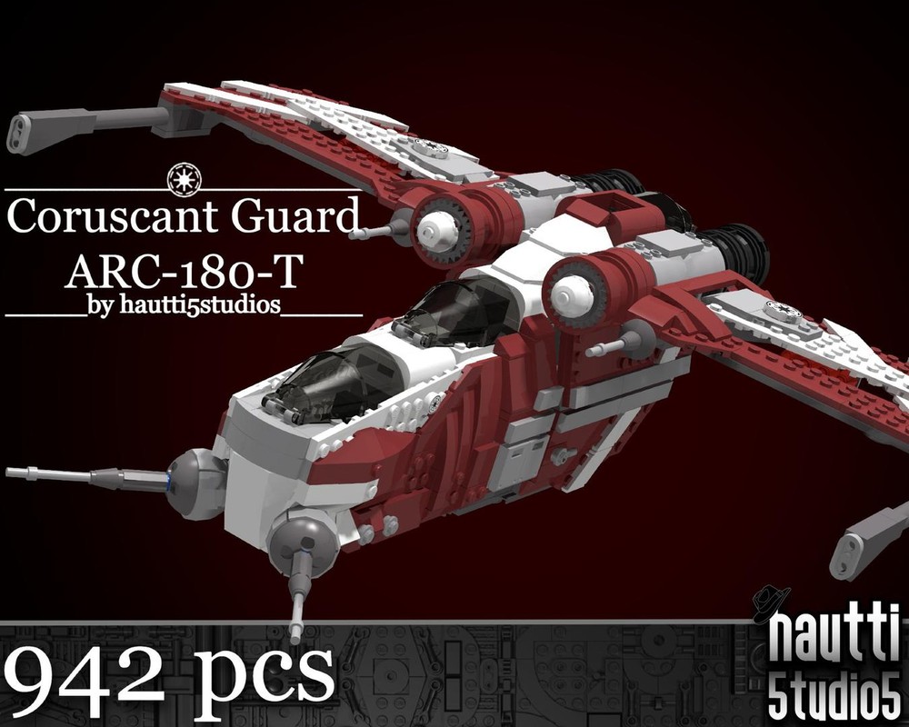 LEGO MOC Coruscant Guard ARC-180-T by hautti5 | Rebrickable - Build ...