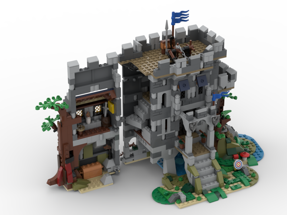 LEGO MOC 31120 - Castle In The Forest by MIJbricks | Rebrickable ...