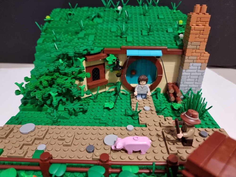 LEGO MOC Hobbiton - Section 1 by 03janedoe | Rebrickable - Build with LEGO