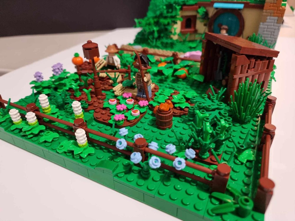 LEGO MOC Hobbiton - Section 1 by 03janedoe | Rebrickable - Build with LEGO
