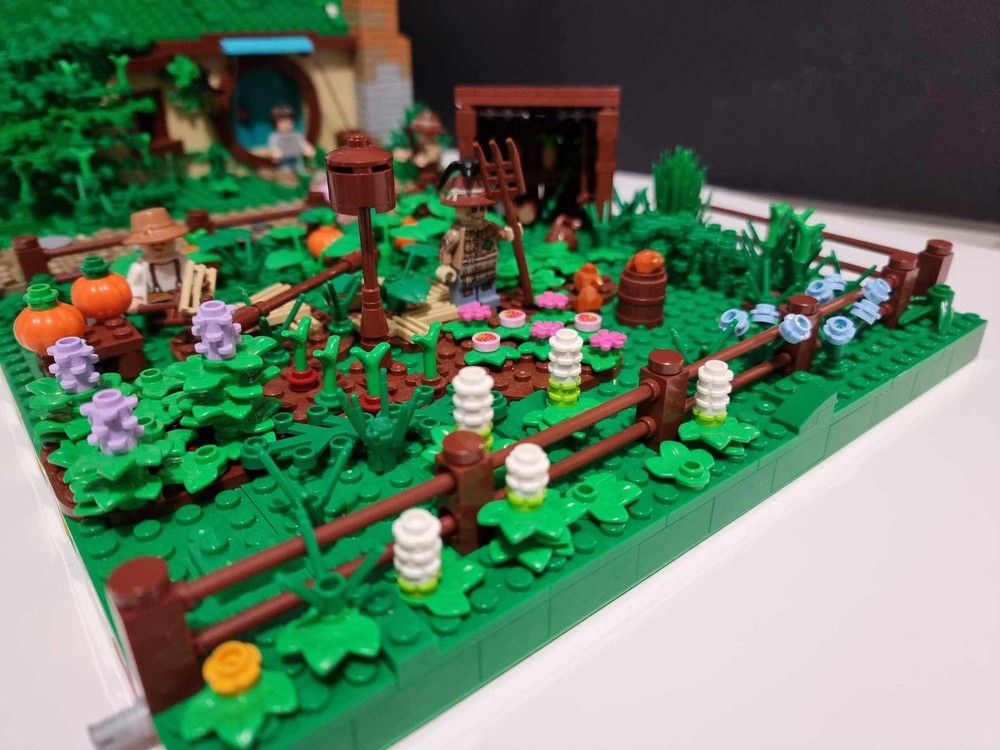 LEGO MOC Hobbiton - Section 1 by 03janedoe | Rebrickable - Build with LEGO