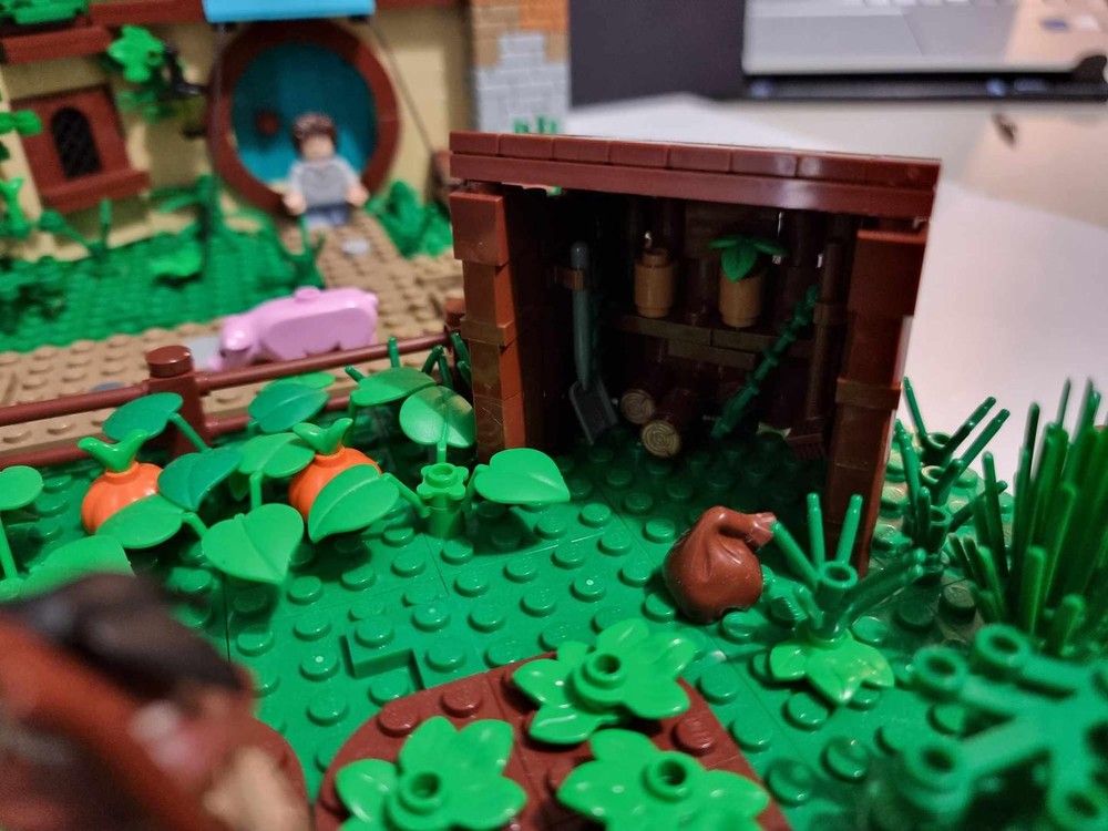 LEGO MOC Hobbiton - Section 1 by 03janedoe | Rebrickable - Build with LEGO