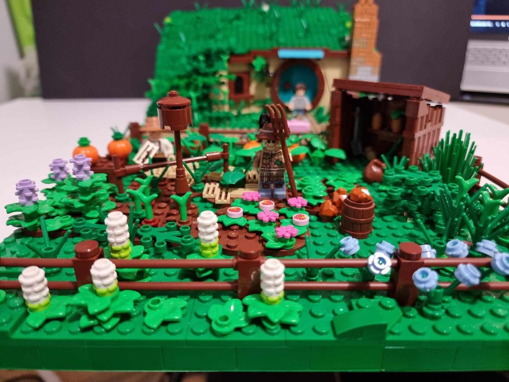 LEGO MOC Hobbiton - Section 1 by 03janedoe | Rebrickable - Build with LEGO