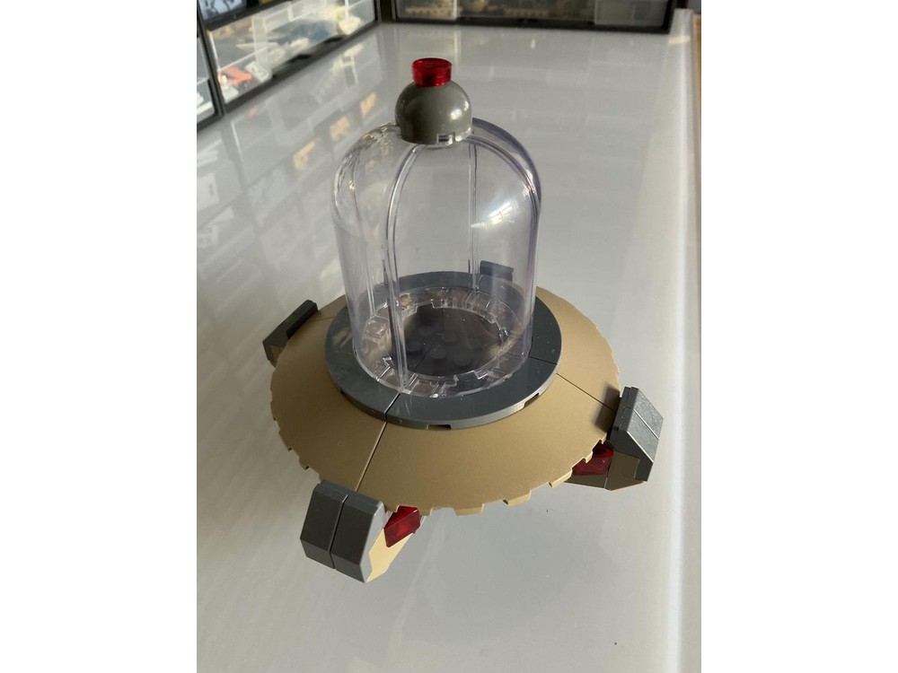 LEGO MOC Flying Saucer Space Invader by brampf | Rebrickable - Build ...