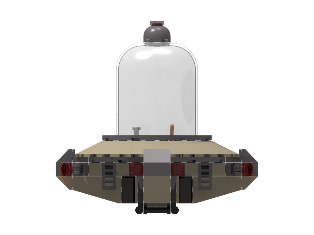 LEGO MOC Flying Saucer Space Invader by brampf | Rebrickable - Build ...