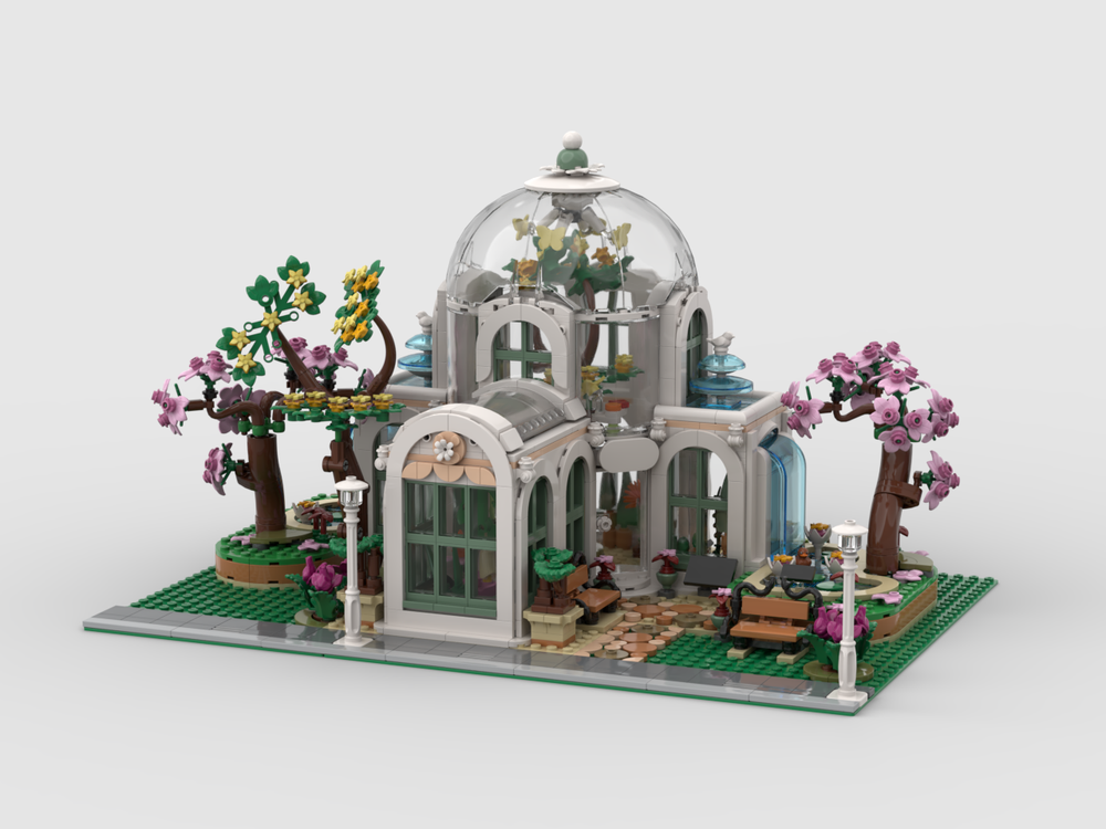 LEGO MOC 41757 Botanic Garden 2 sets enhanced by AndrewG123 ...