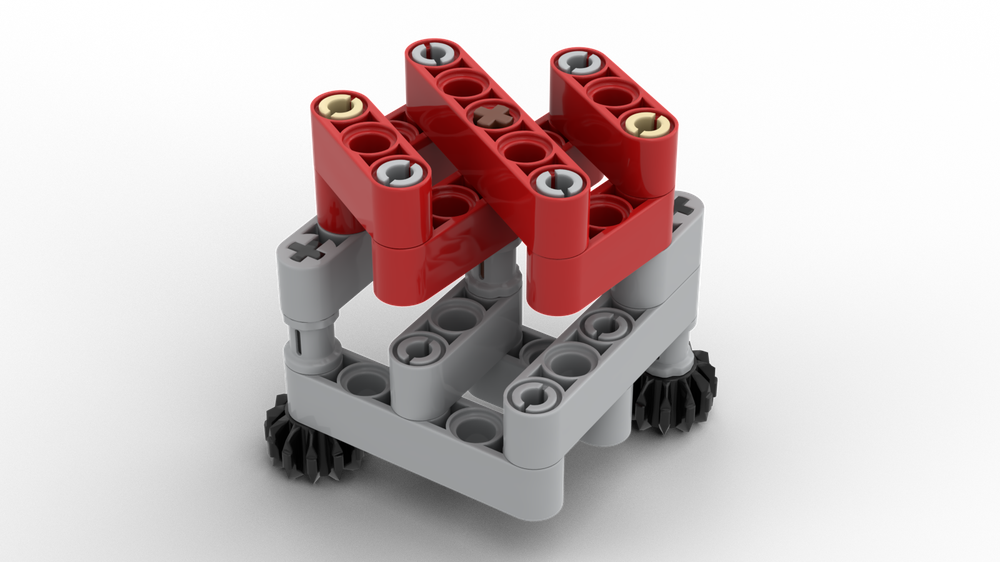 LEGO MOC Scissor Variable Distance Transmission by 2in1 | Rebrickable ...