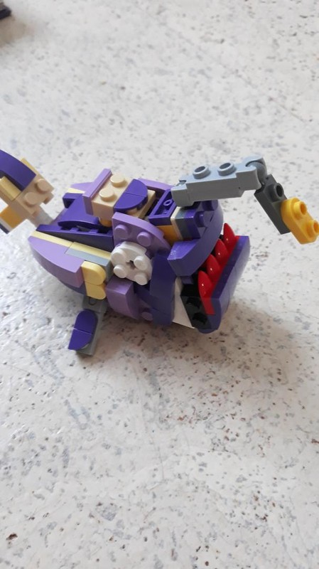 LEGO MOC 31125 angler fish by Wobbafet | Rebrickable - Build with LEGO