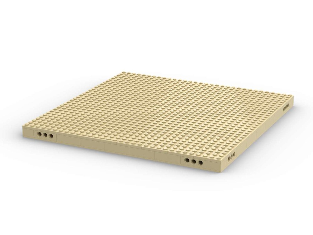 LEGO MOC 003 Reinforced 32x32 Baseplate by brickingohio | Rebrickable ...