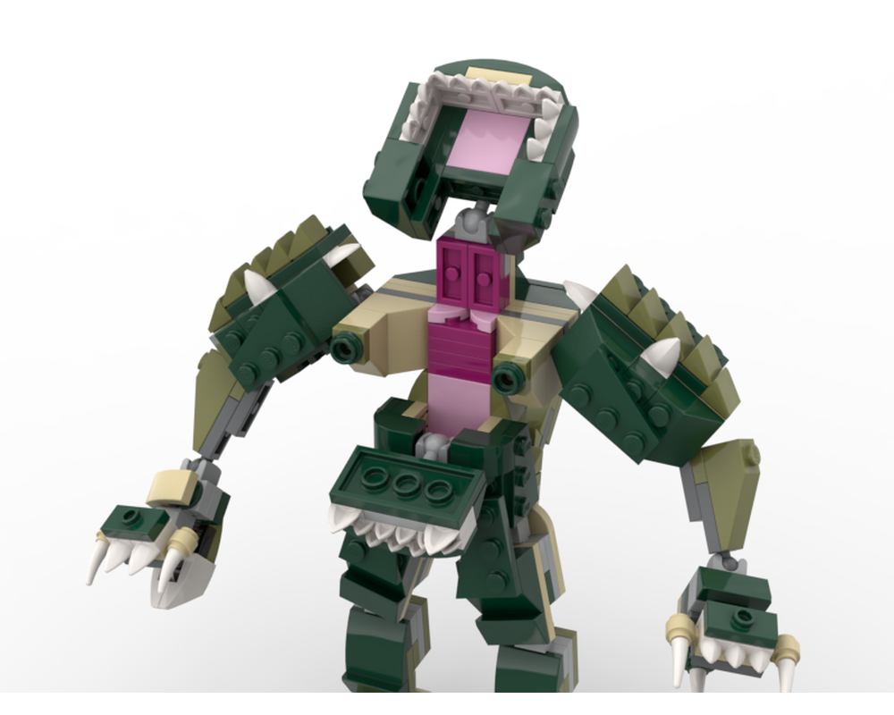 Lego Moc Crocodile Mech By Ericnunya Rebrickable Build With Lego