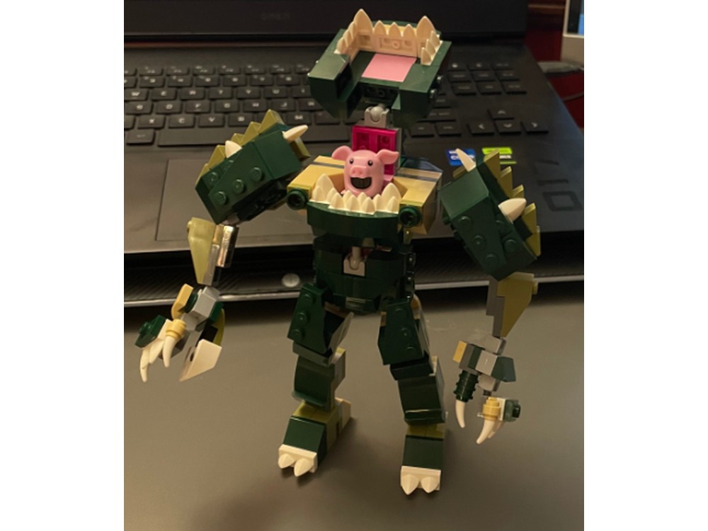 Lego Moc Crocodile Mech By Ericnunya Rebrickable Build With Lego