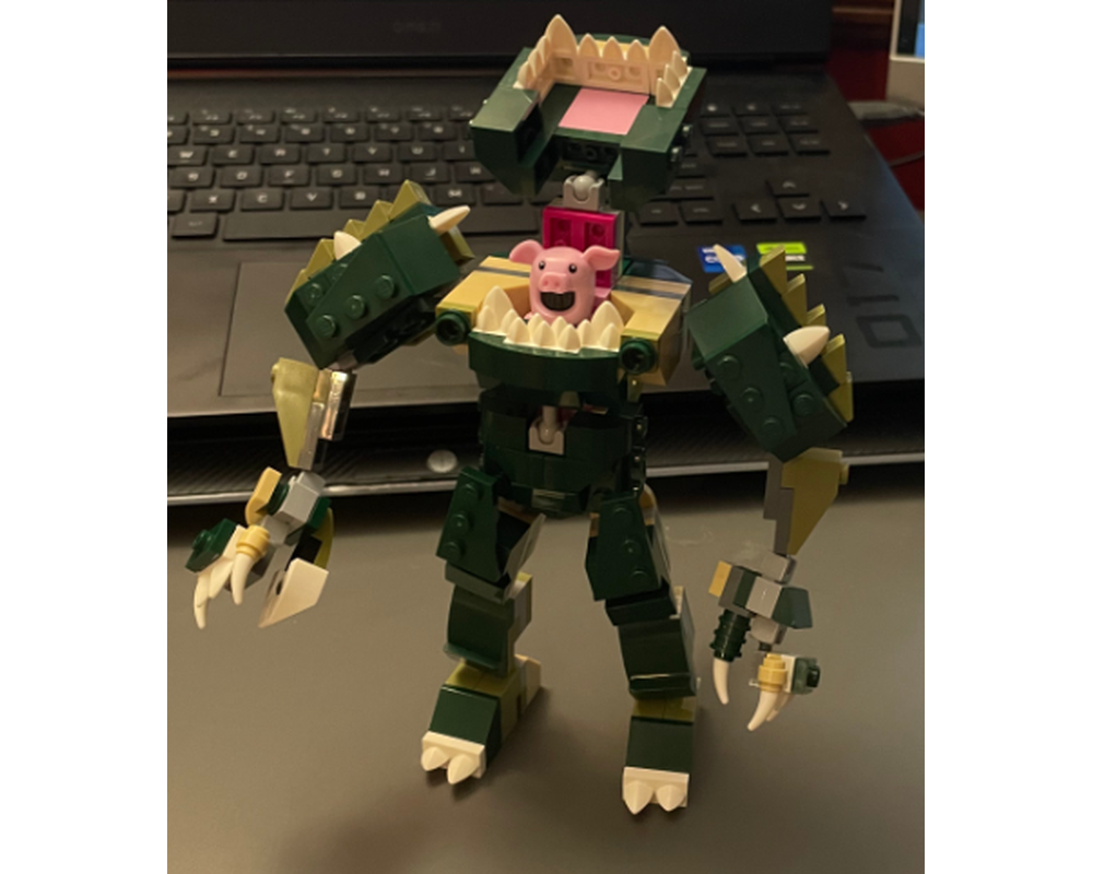 Lego Moc Crocodile Mech By Ericnunya Rebrickable Build With Lego