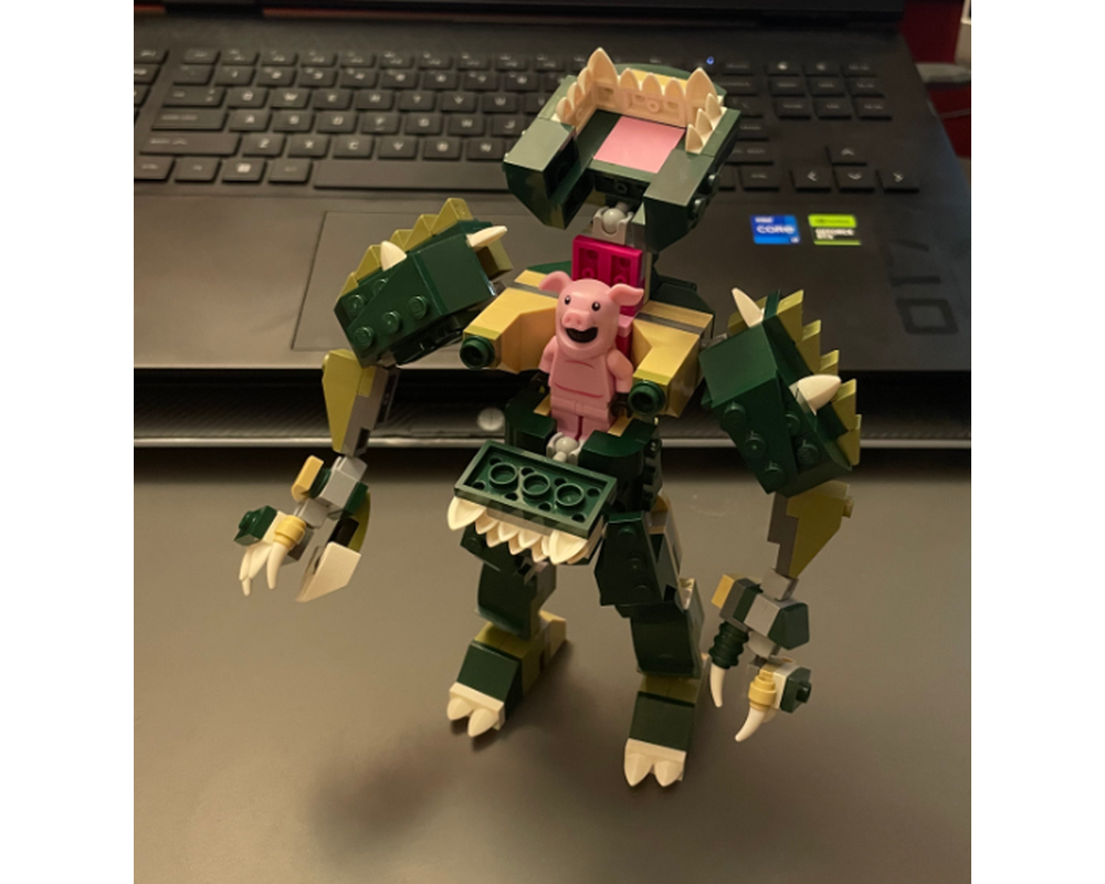 Lego Moc Crocodile Mech By Ericnunya Rebrickable Build With Lego